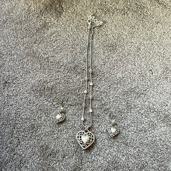 Brighton | Jewelry | Brighton Earrings And Necklace Set | Poshmark
